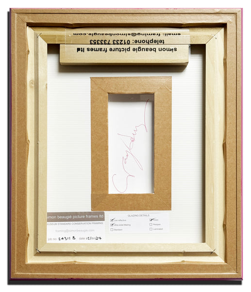 Grayson Perry "Queen and Cat" work on paper – Oliver Clatworthy Fine Art