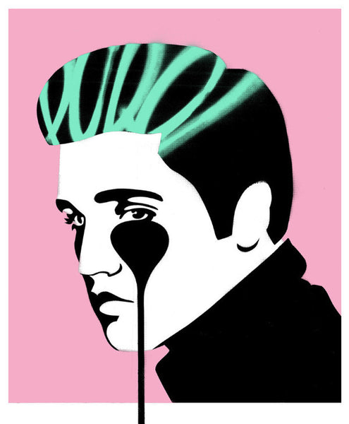 Pure Evil "King Creole" Elvis – Oliver Clatworthy Fine Art