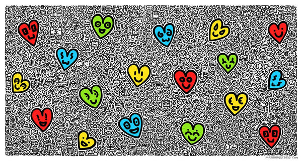 Mr Doodle "HeartLand" – Oliver Clatworthy Fine Art