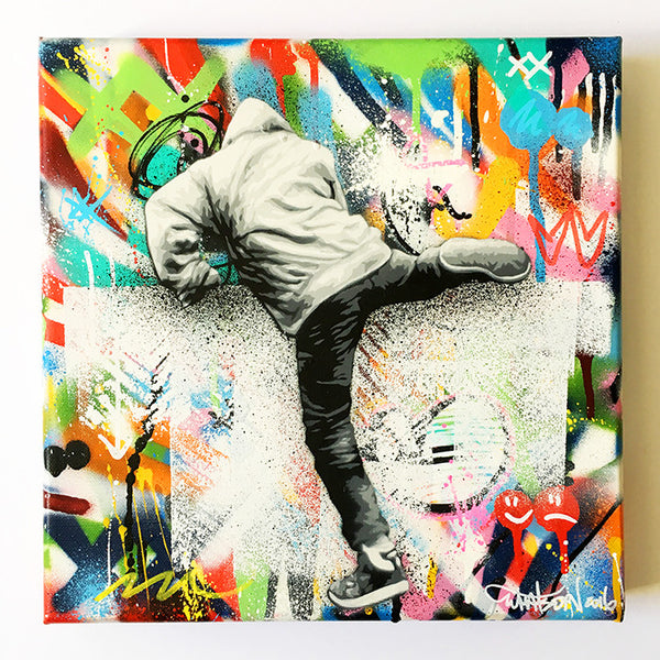 Martin Whatson "Climber" Canvas – Oliver Clatworthy Fine Art