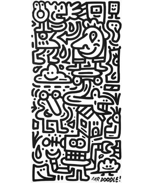 Mr Doodle "Untitled" Canvas – Oliver Clatworthy Fine Art