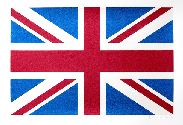 Peter Blake "Union Flag" – Oliver Clatworthy Fine Art